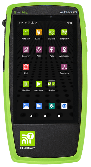 AirCheck G3 Wireless Tester - NetAlly