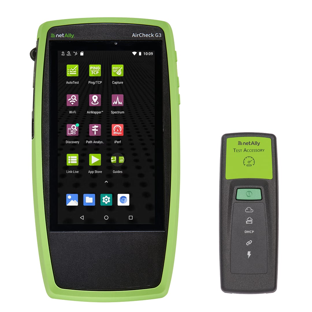 How to pair an AirCheck with a Test Accessory